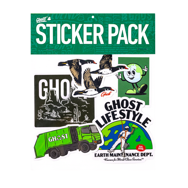 GHOST® STICKER PACK | ROOTS - GHOST LIFESTYLE – GHOST UK