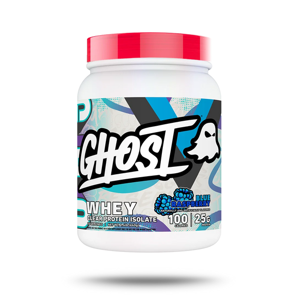 GHOST® CLEAR WHEY | BLUE RASPBERRY - GHOST LIFESTYLE – GHOST UK