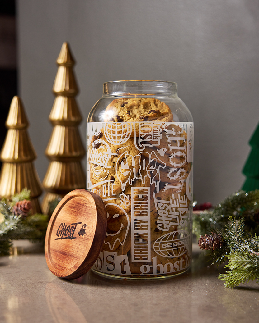 GHOST® COOKIE JAR | CLEAR - GHOST LIFESTYLE – GHOST UK
